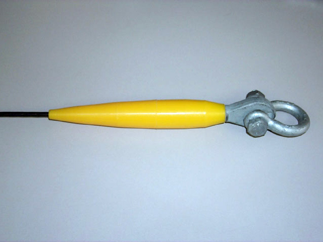 3x19 Wire Rope Assemblies, Oceanographic Wire Rope, Galvanized Jacketed ...